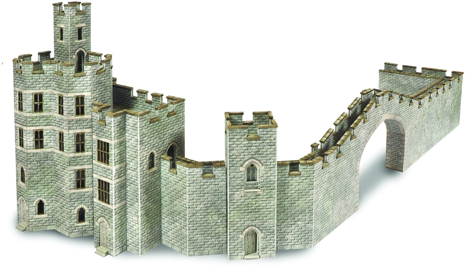 PN194 N Scale Castle Hall - Metcalfe Models