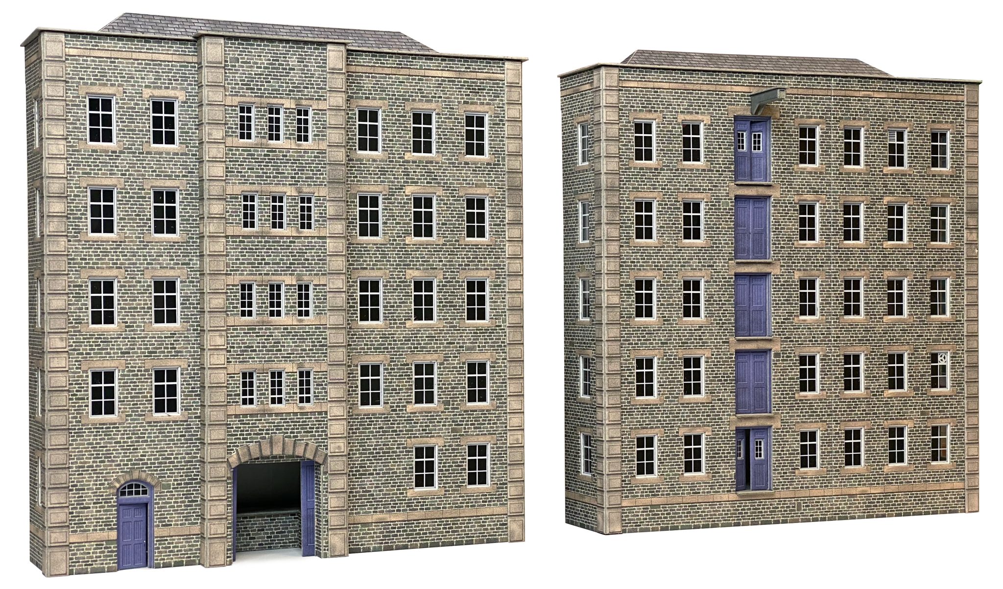 PN990 N Scale Grimy Old Mill - Metcalfe Models